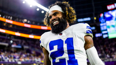 Ezekiel Elliott Crying Touchdown Celebration ABC7 New York