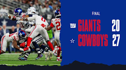 New york giants football score store