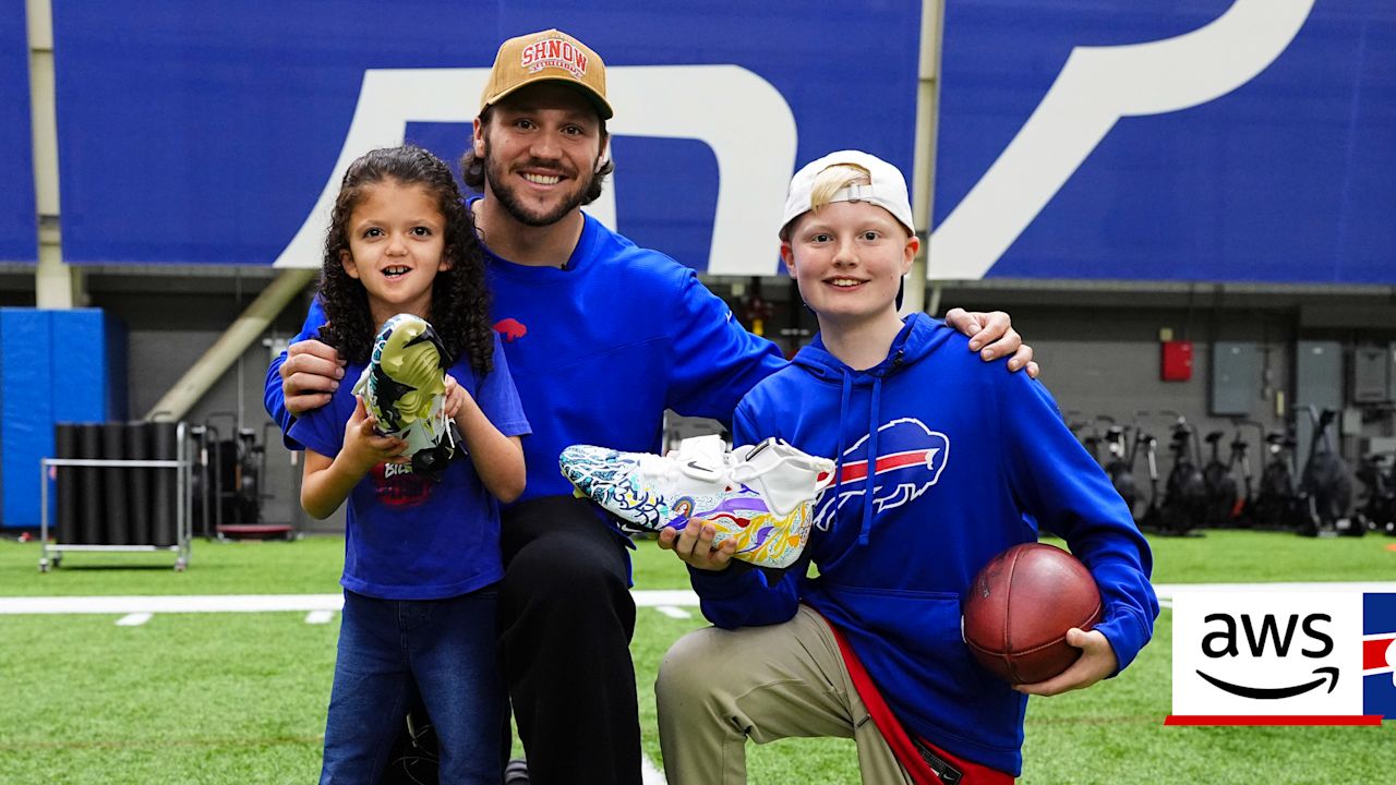 Josh Blake Seattle In The Community | Josh Allen Unboxes His 2024 My