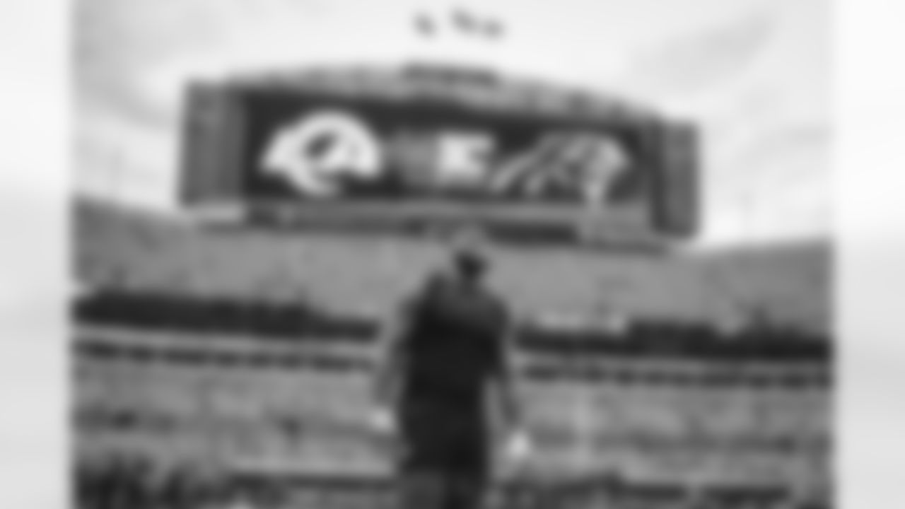 GAME PHOTOS: Rams face Carolina Panthers for Wild Card matchup at Bank ...