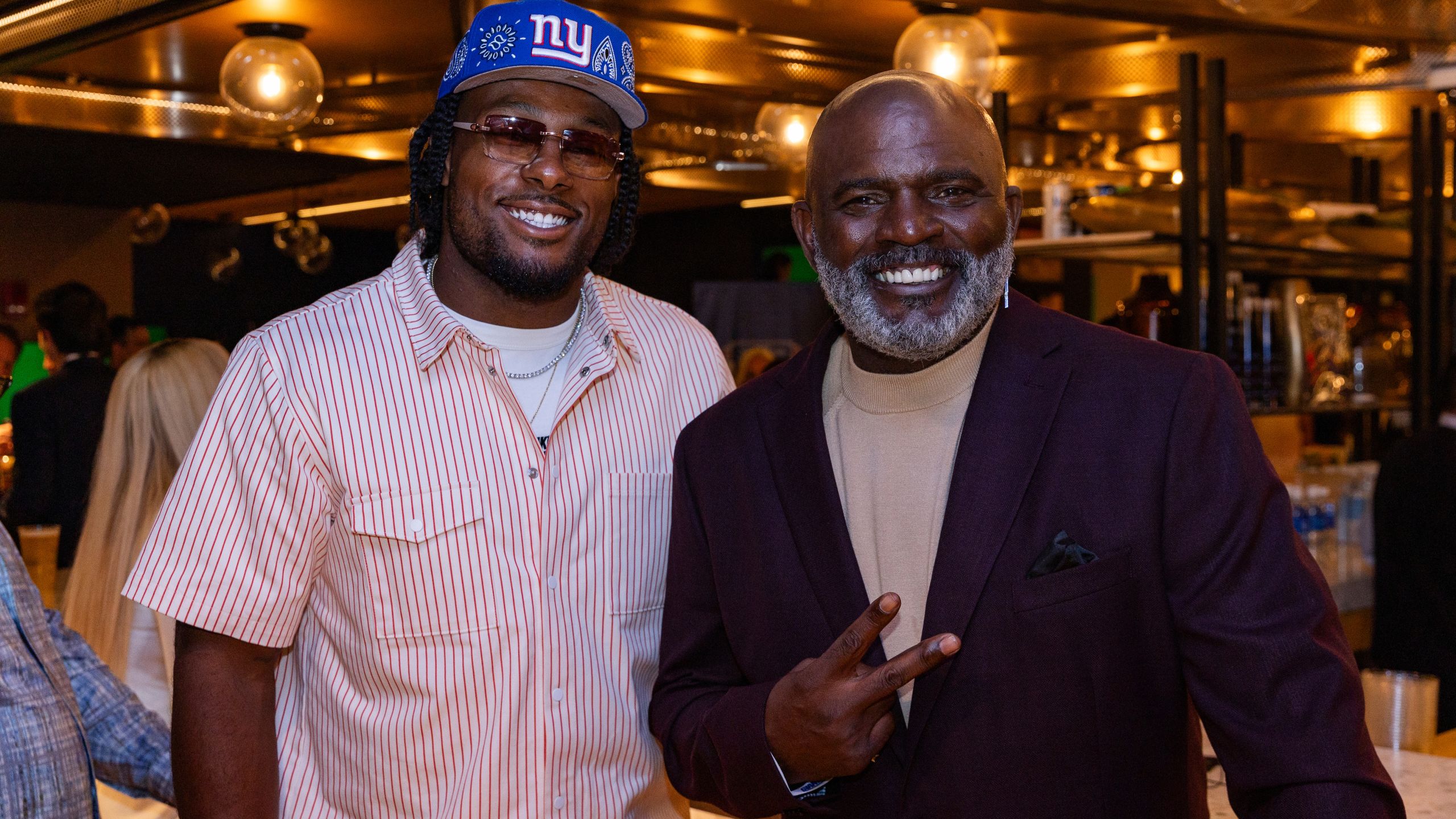 Great moment from KT at a night with Legends. | Big Blue Interactive