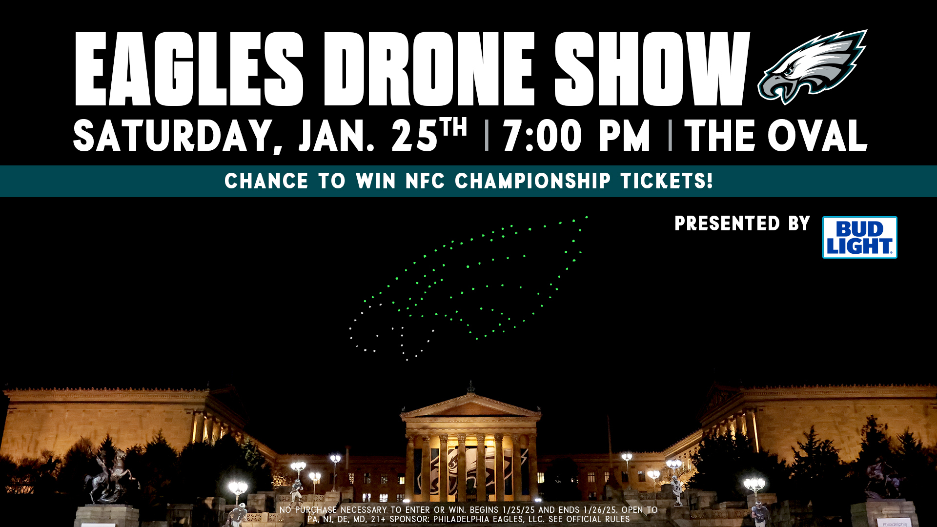 Philadelphia Eagles Drone Show
